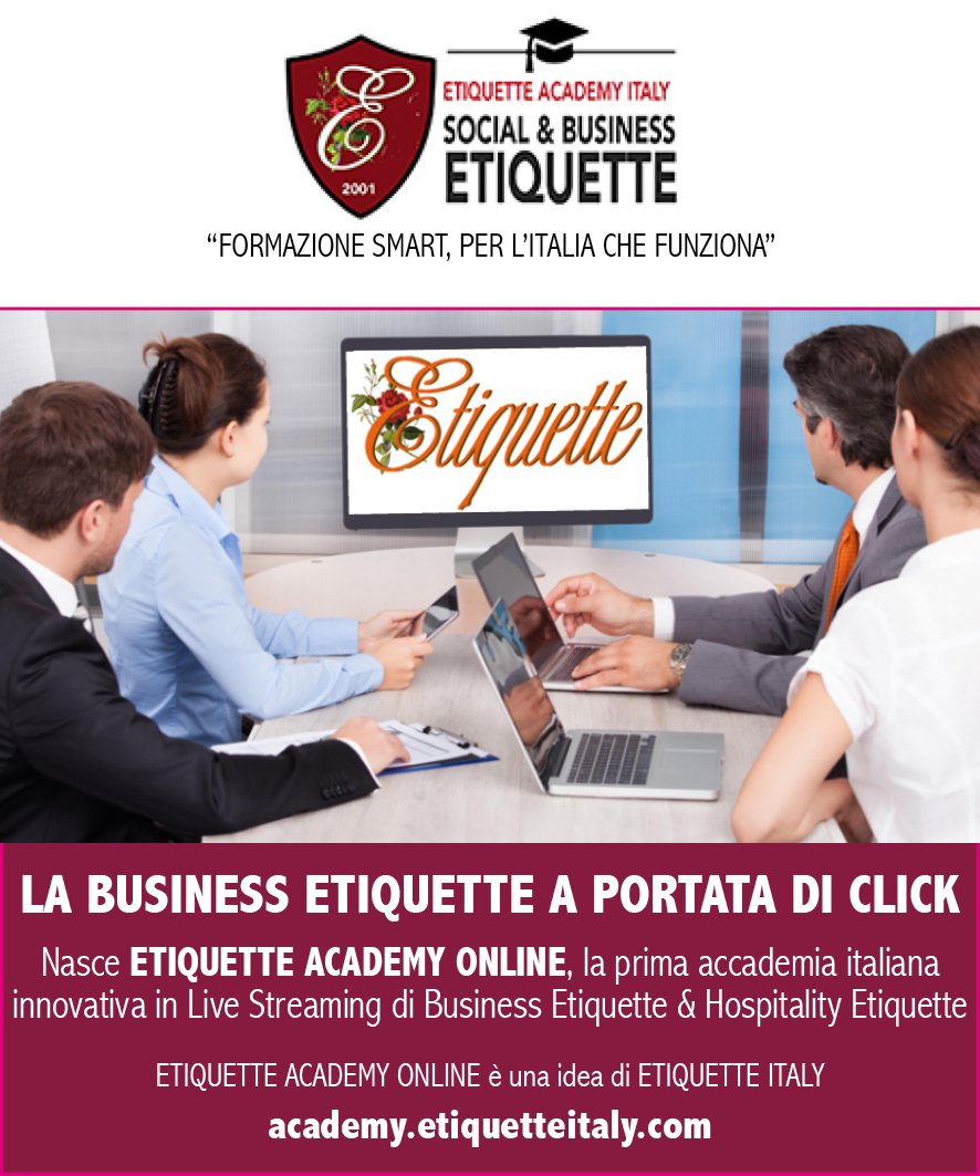 Nasce la prima Scuola Digitale di Business Etiquette firmata da ...